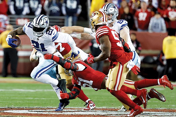 Niners defense steps up in divisional round win