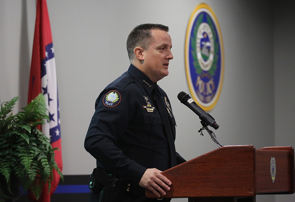 Helton Sworn in as LRPD Chief | The Arkansas Democrat-Gazette ...