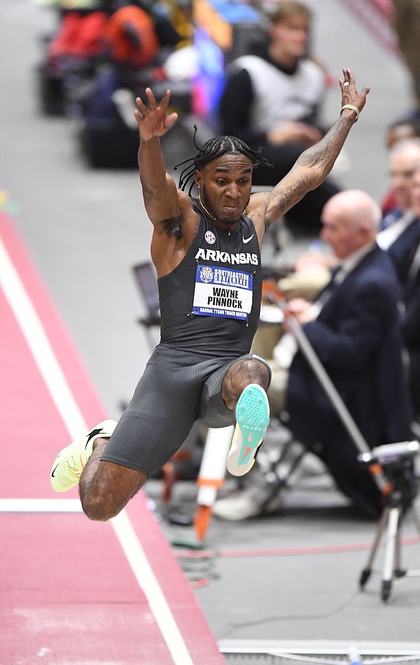 Arkansas long jumpers go 2, 3 | Northwest Arkansas Democrat-Gazette