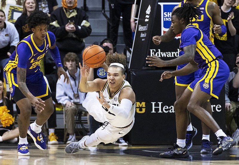 Missouri men's basketball travels to face LSU | Jefferson City News Tribune