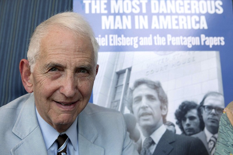 Ellsberg reveals he has months to live | The Arkansas Democrat-Gazette ...