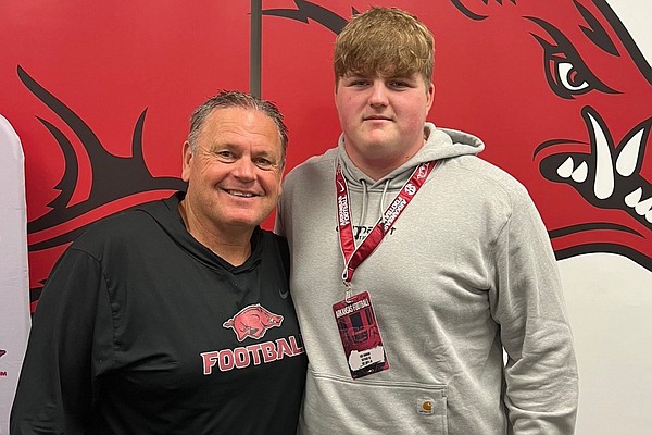 Fort Smith O-lineman Kobe Branham commits to Razorbacks | The Arkansas ...