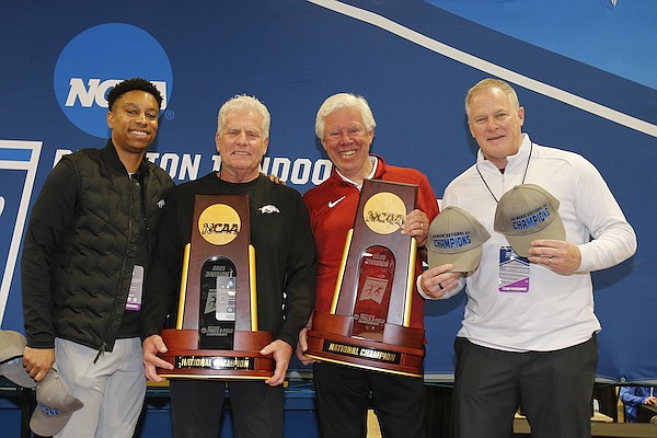 Razorbacks pull off double NCAA titles | Whole Hog Sports