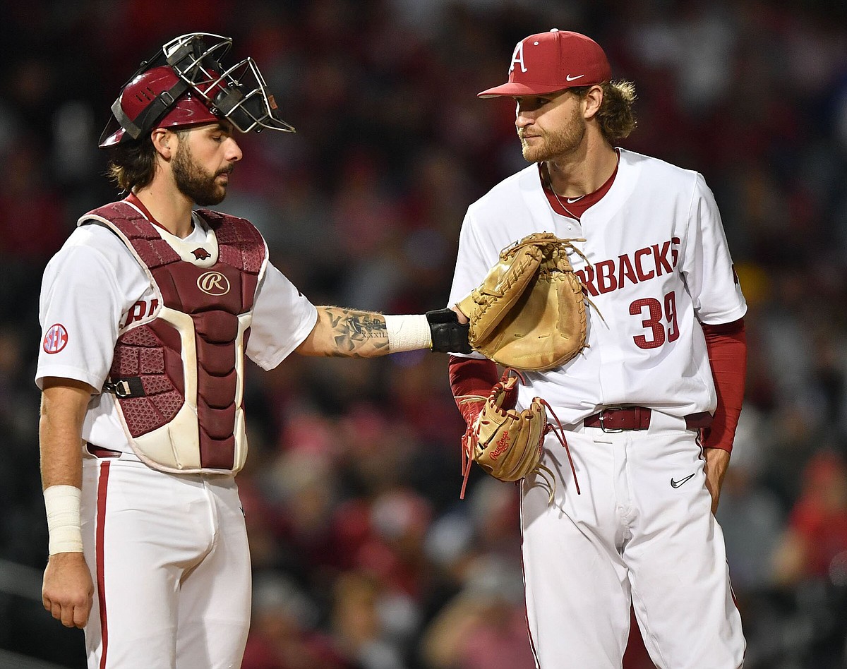 Rowland emerges as starting catcher for Hogs | The Arkansas Democrat ...
