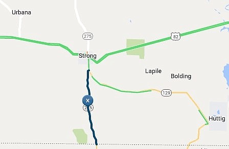 Sections of Hwy. 275 closed due to high water | El Dorado News