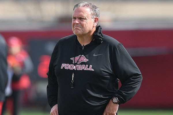 Pittman pleased with majority of spring practices | Whole Hog Sports