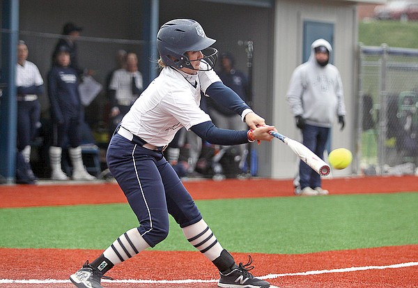 Lincoln softball splits home doubleheader vs. Nebraska-Kearney ...