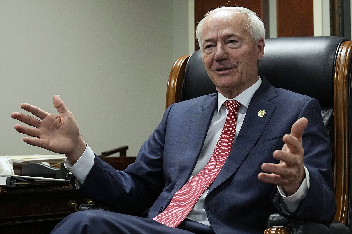 Former Arkansas governor Hutchinson looks to navigate through division ...