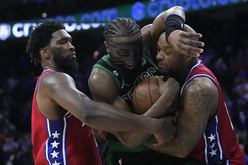 Boston makes Embiid work, tops Philly for 2-1 series lead | Northwest ...