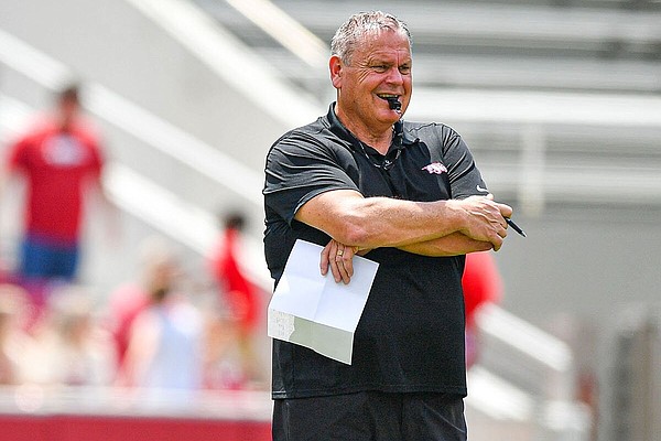 Pittman hits on range of topics on Little Rock stop | Whole Hog Sports