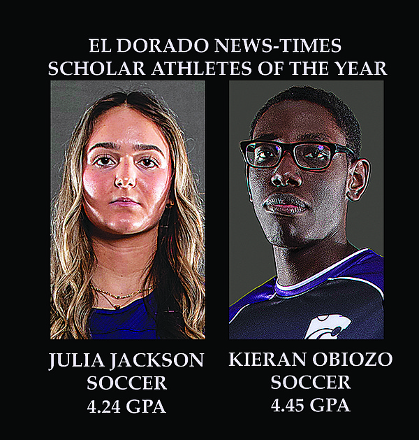 Jackson, Obiozo named Scholar-Athletes of the Year | El Dorado News