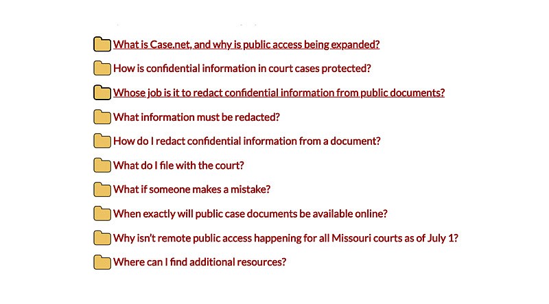 Missouri Courts guide public through Case.net changes with new web page ...