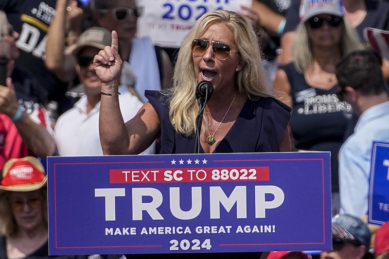 Rep. Greene ousted from far right Freedom Caucus after fight with ...