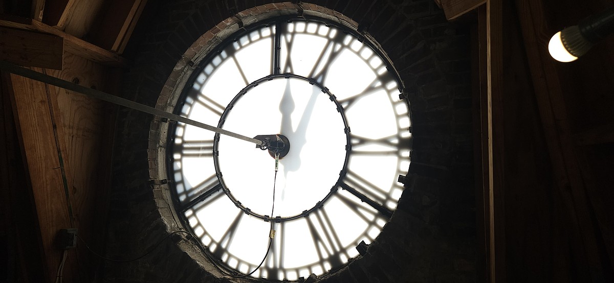 Time ticks on: Cole County Courthouse clock back in action | Jefferson ...