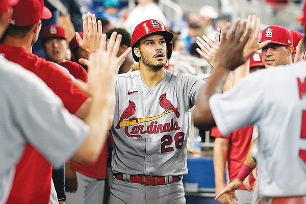 Arenado homers, Cardinals pitchers blank Marlins to avoid sweep