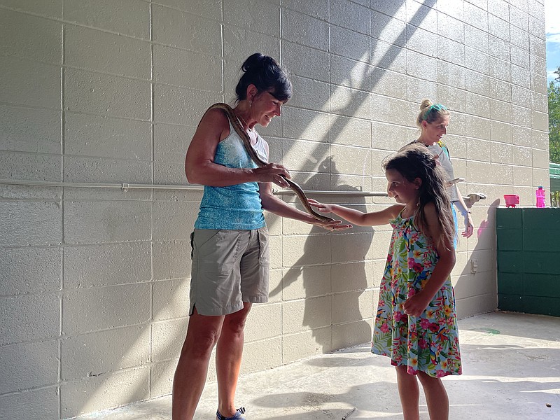 Wilderness medicine experts teach families snake safety at Erlanger ...