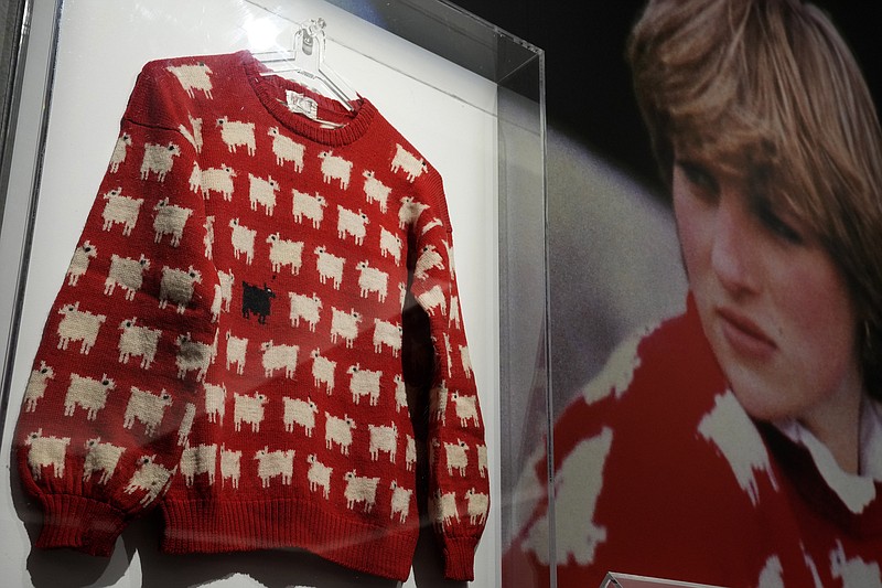 Princess Diana's iconic sheep sweater could fetch at least $50,000 at ...