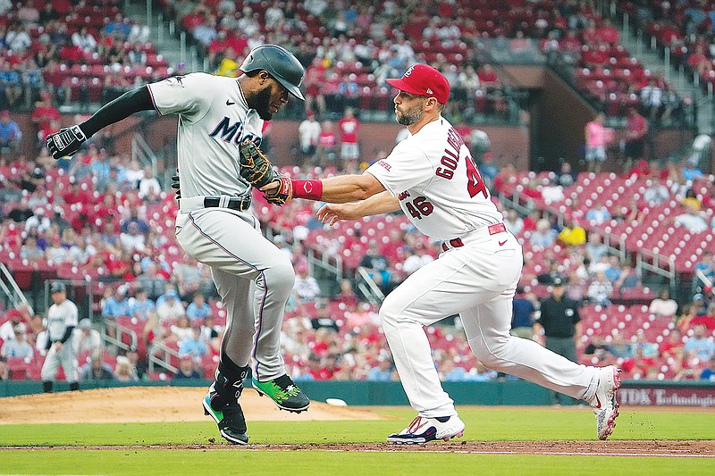 Arenado drives in 4, Mikolas solid as Cardinals beat skidding Marlins 6-4 | Fulton Sun