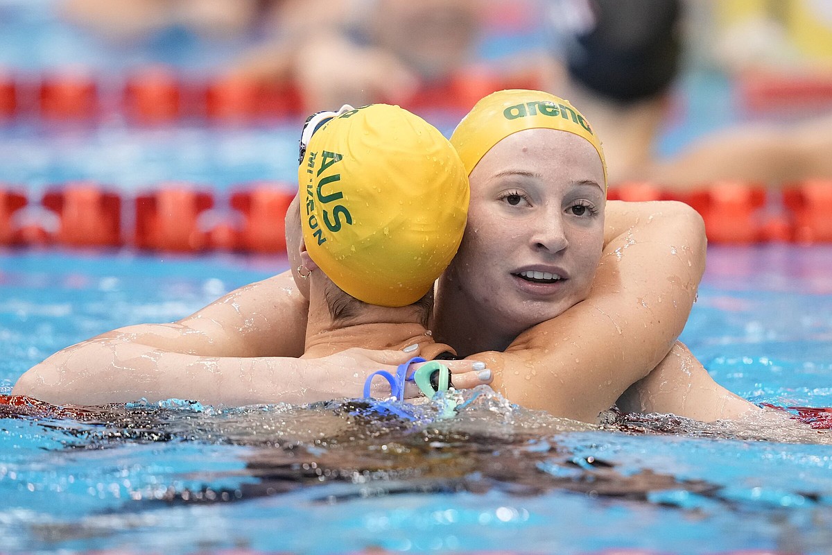 Australian teenager completes freestyle sweep | The Arkansas Democrat ...