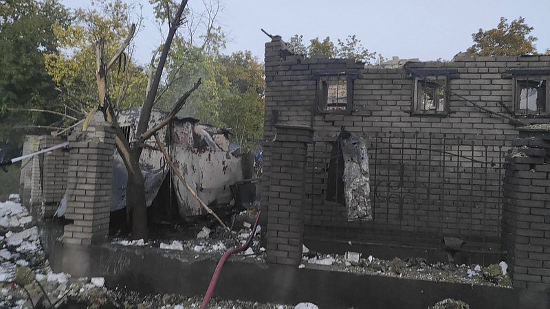 Russian rockets strike near nuke plant | Northwest Arkansas Democrat ...