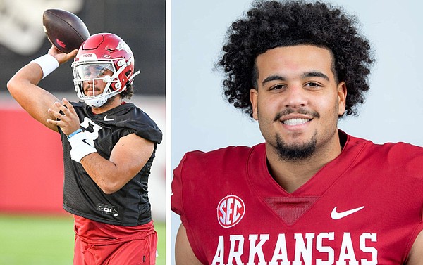 Tone setter: Razorbacks quarterback Singleton stands out in deep ...
