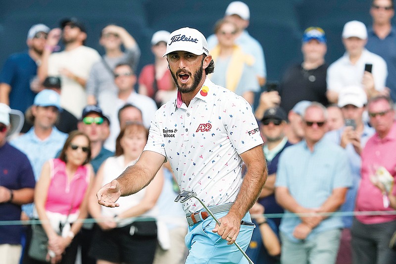 Homa sets course record to lead BMW Championship | Fulton Sun