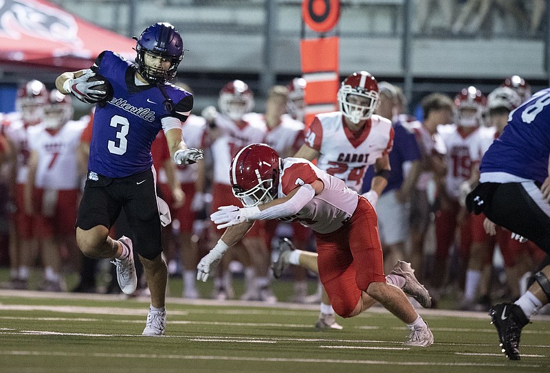 PREP FOOTBALL: Bulldogs thunder past Panthers | Northwest Arkansas ...