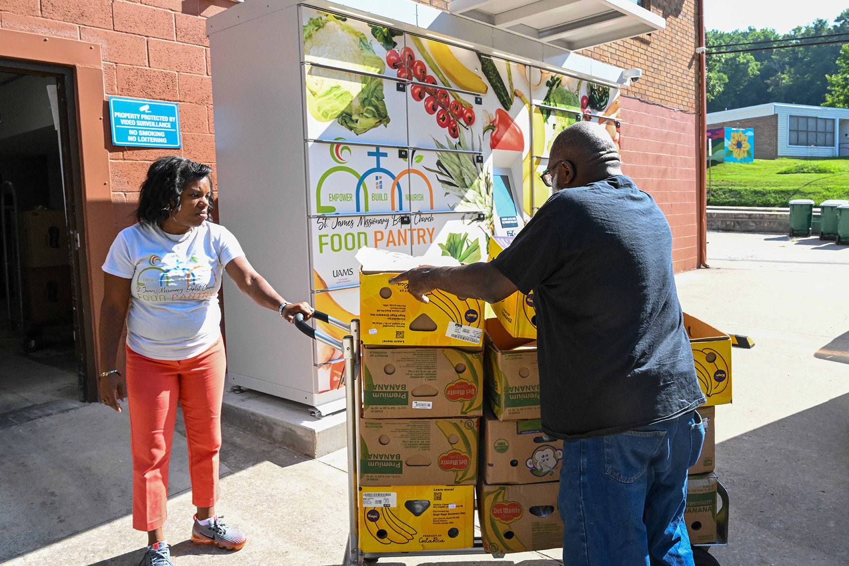 Lockers offer meal pantry pickup in Fayetteville | The Arkansas ...