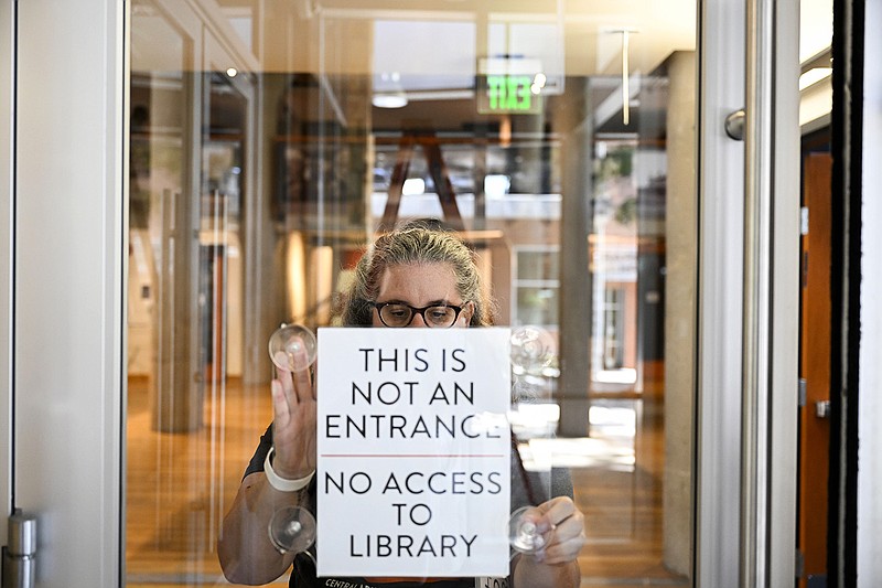 Main branch of Central Arkansas Library in downtown Little Rock closes ...
