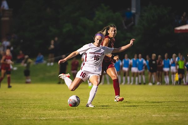 Arkansas soccer wallops No. 9 Alabama in front of record crowd | Whole ...