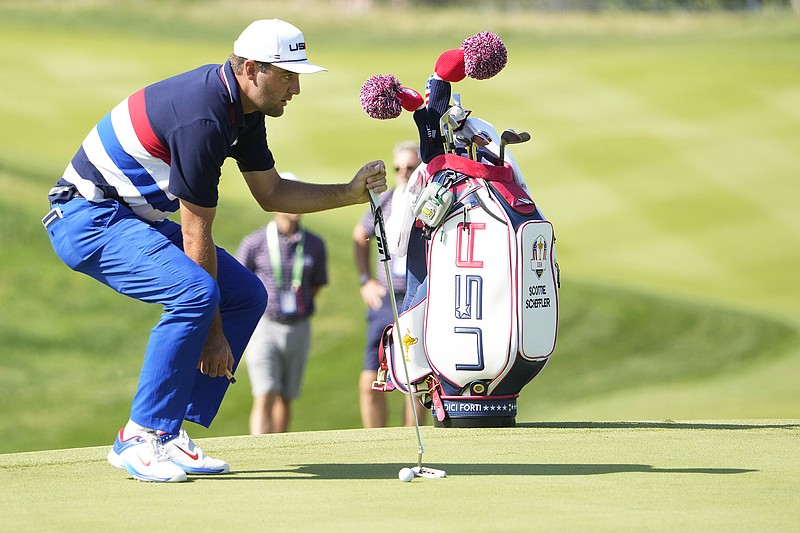 Scheffler hooks up with putting coach ahead of Ryder Cup | Jefferson ...