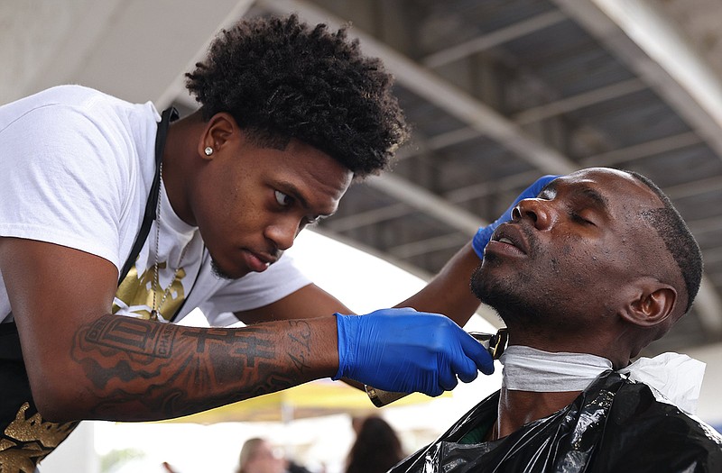 North Little Rock fair provides supplies, haircuts and more for the ...