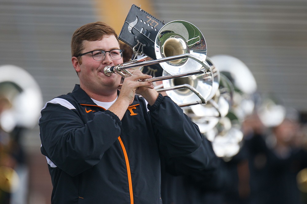 UT’s Pride of the Southland Marching Band at Finley Stadium ...