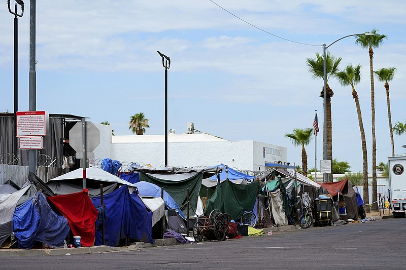 Phoenix finishes clearing downtown homeless encampment after finding ...