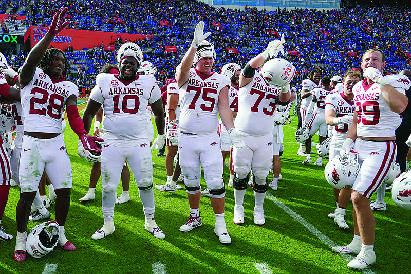 Razorbacks bury Gators in Swamp | El Dorado News