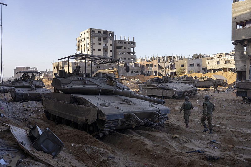 Israeli strikes pound Gaza City as ground forces battle Hamas near ...