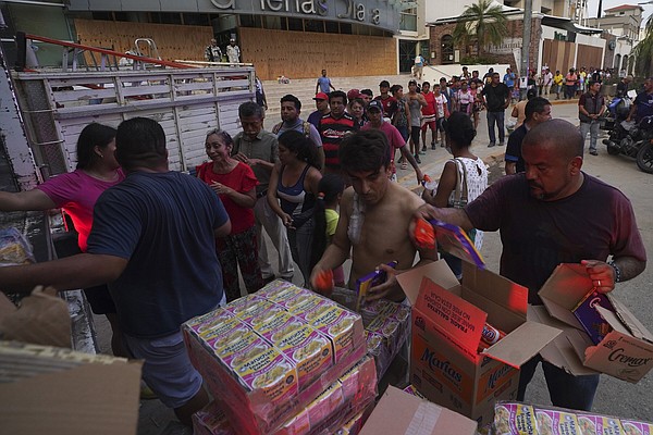 Hurricane Otis recovery efforts persist in Mexico | Northwest Arkansas ...