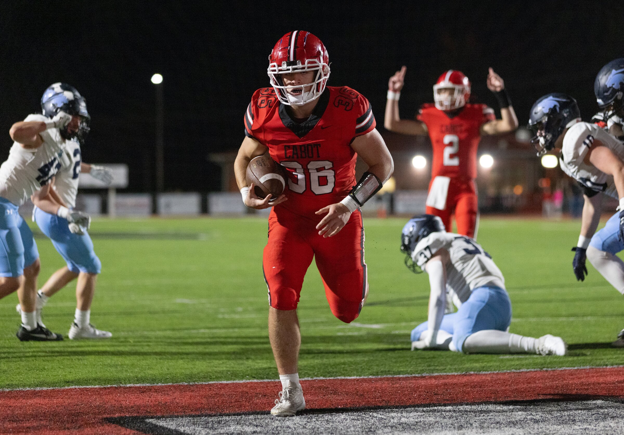 PREP FOOTBALL: Poe’s 3 INTs help propel Cabot past Springdale Har-Ber ...