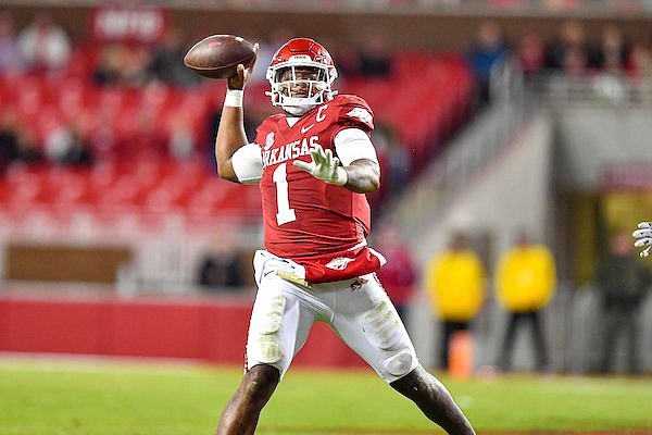 Jefferson breaks UA passing yards, TDs records | Northwest Arkansas ...