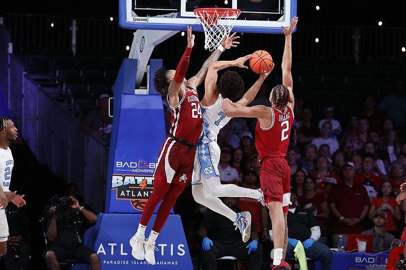 North Carolina sends Arkansas home from Bahamas with a loss | Northwest ...