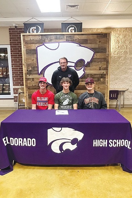 El Dorado trio finalizes college plans | El Dorado News
