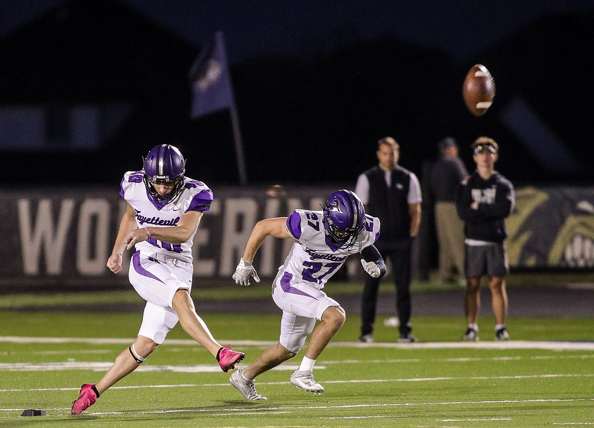 PREP FOOTBALL: Fernstrom, Kachel prepare to get their kicks during 7A ...