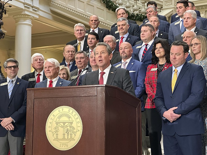 Georgia Gov. Kemp calls for speeding up income tax rate cut ...