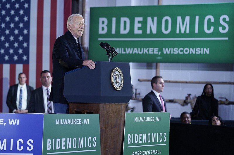 Biden makes case for 2024 in Wisconsin | Northwest Arkansas Democrat ...