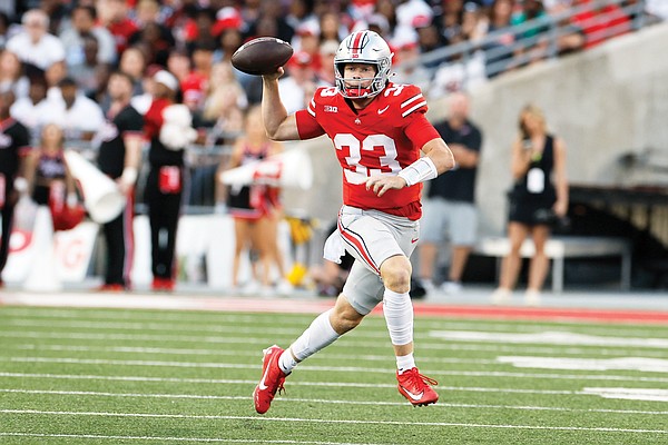 Brown gets chance to show he can be No. 1 QB for Ohio State | Jefferson ...