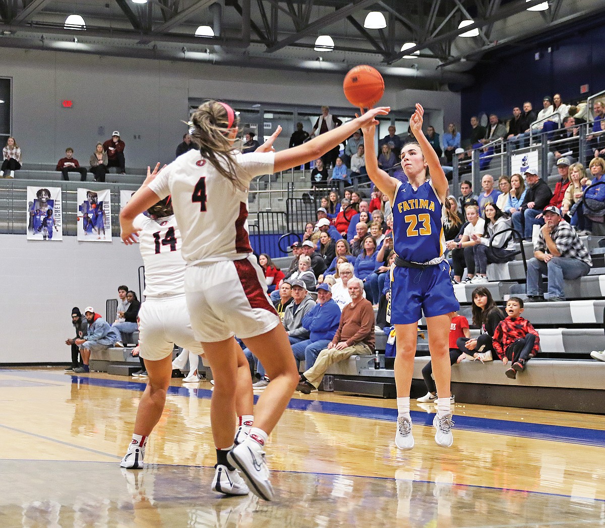 Holiday Hoops: Fatima girls advance to title game with win against Lady ...