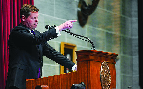 First day of session shows early signs of political posturing | Fulton Sun