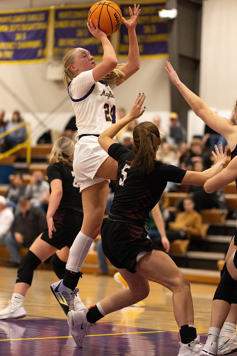 Late basket lifts Mayflower girls | The Arkansas Democrat-Gazette ...