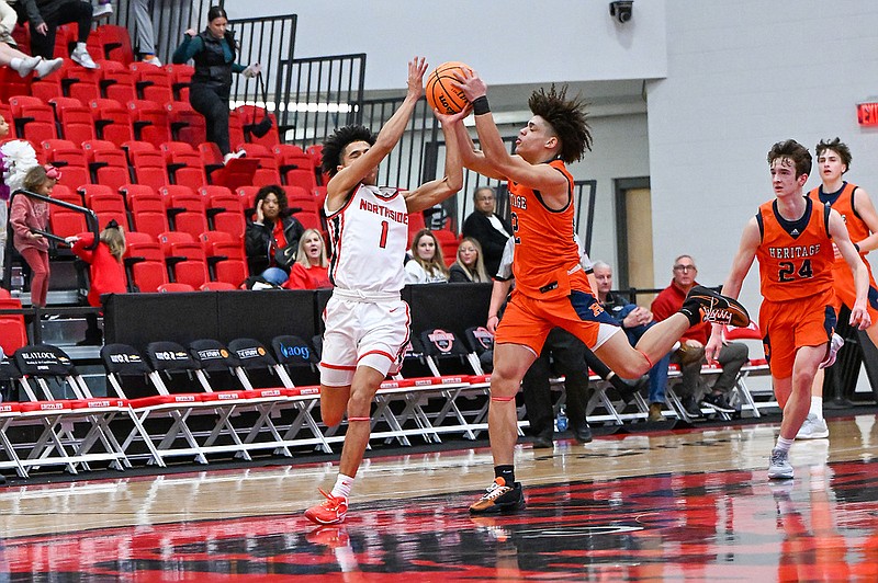 PREP BASKETBALL: Fort Smith Northside boys let early lead slip, find way to beat Rogers Heritage ...