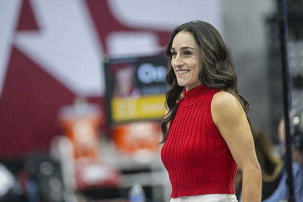 Record score has Arkansas gymnastics coach Wieber thrilled | Whole Hog ...